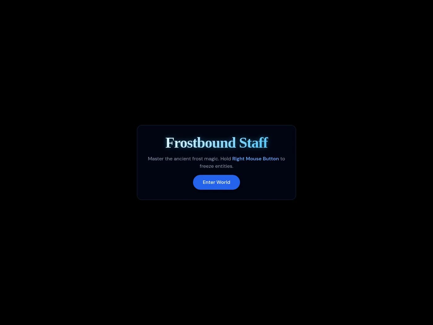 Frostbound Staff Mechanic