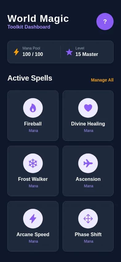 World Magic Toolkit