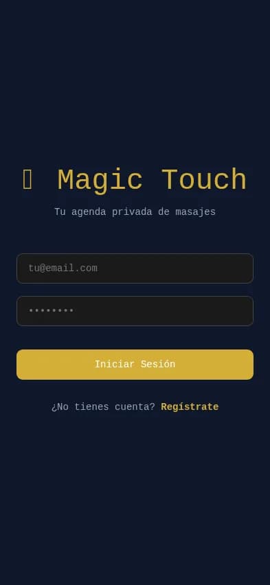 Magic Touch Agenda
