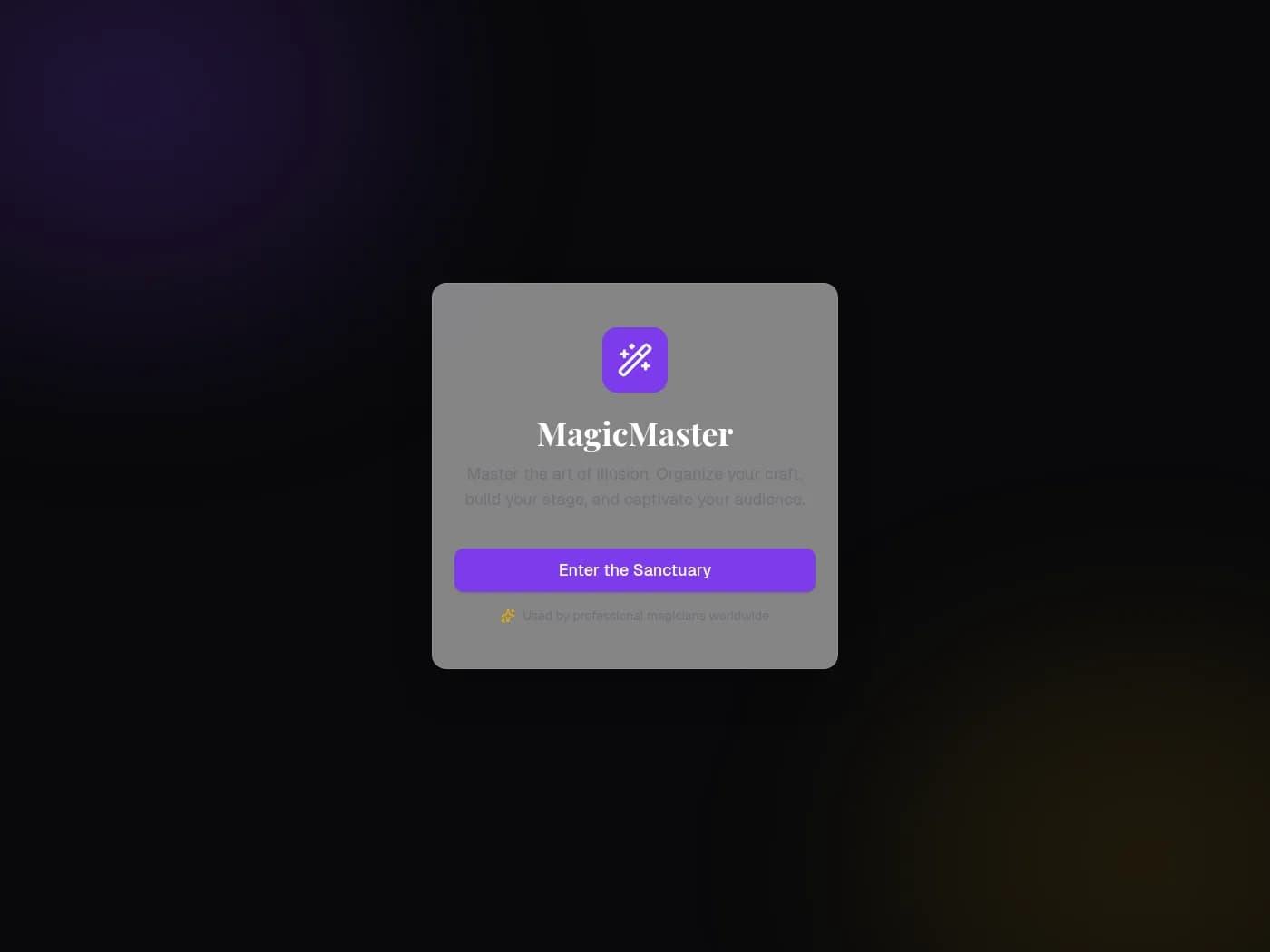 MagicMaster App