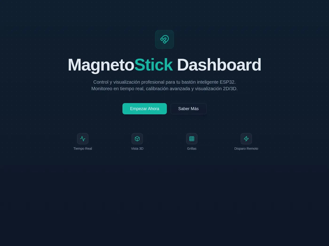 MagnetoStick Dashboard