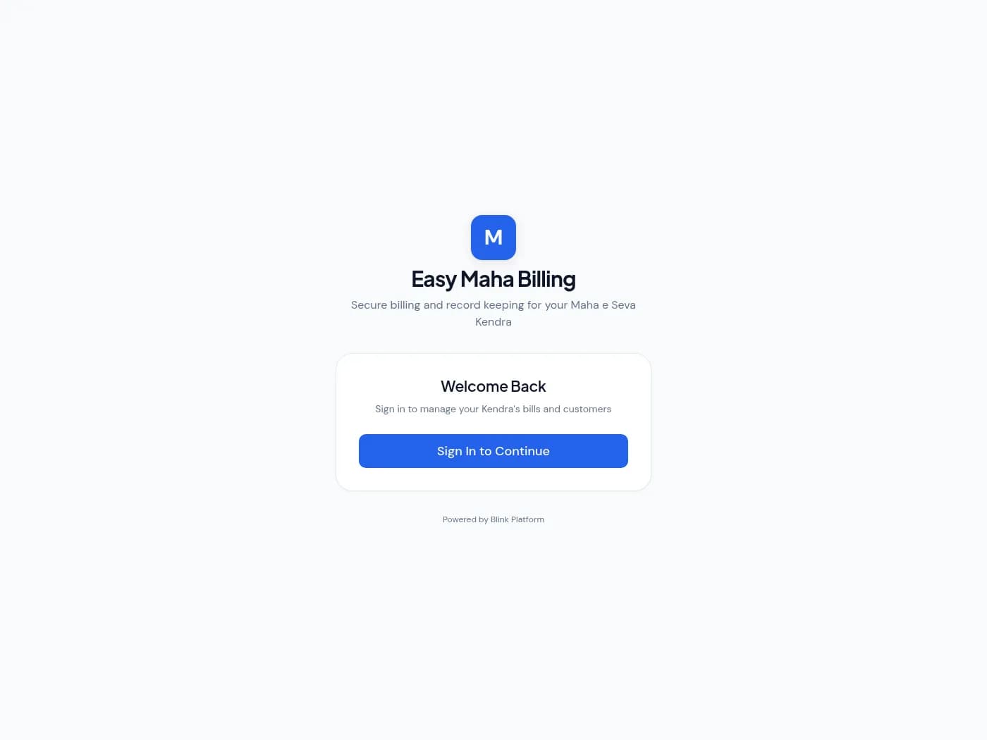 Easy Maha Billing