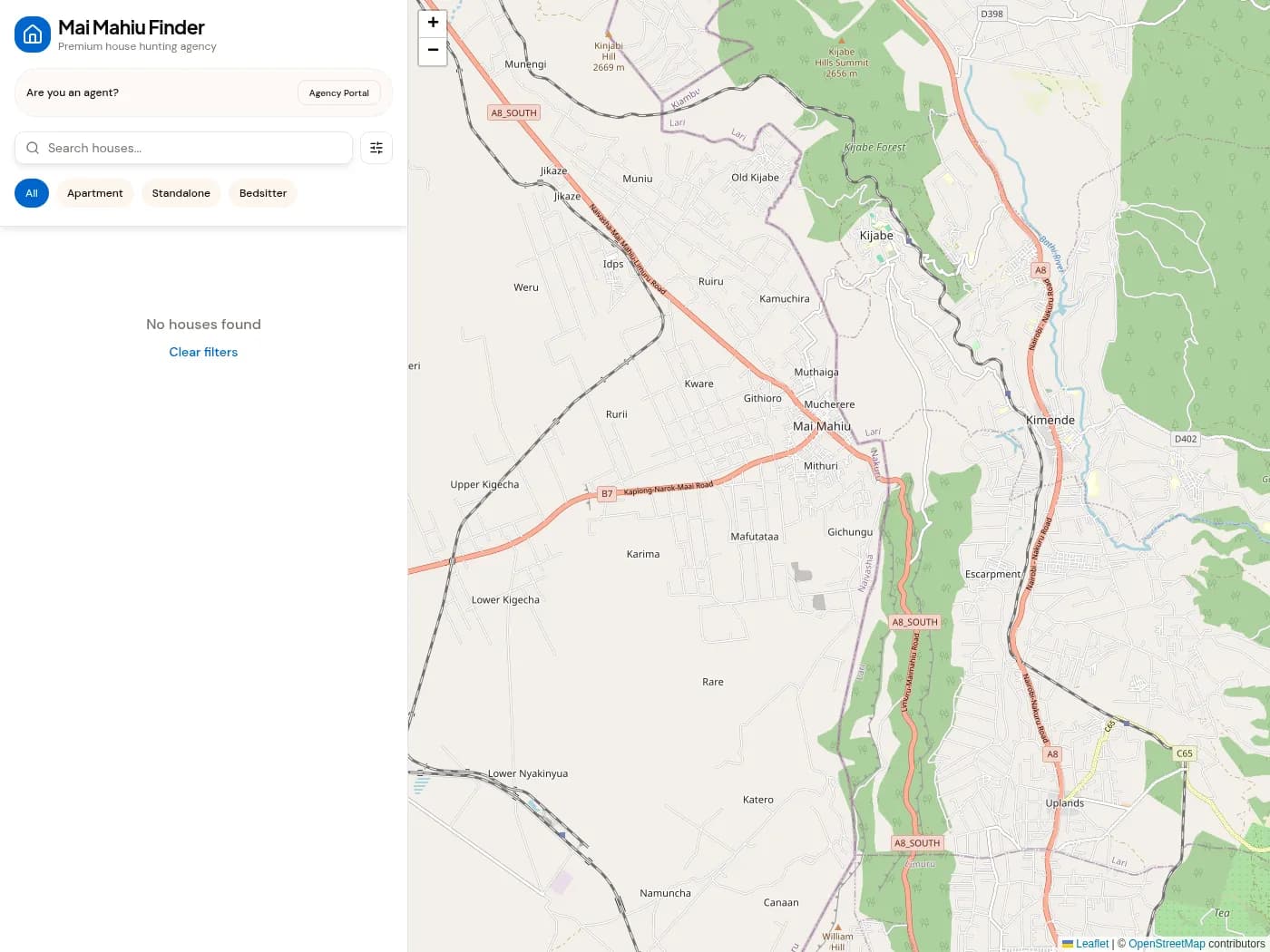 Mai Mahiu House Finder