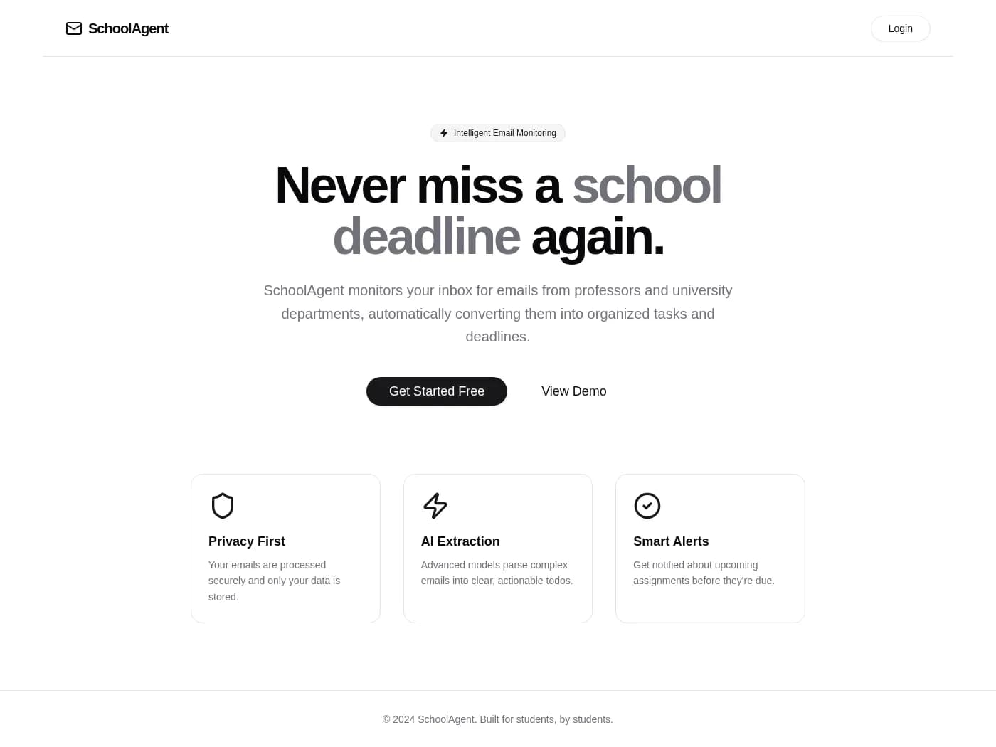 School Mail To-Do Agent