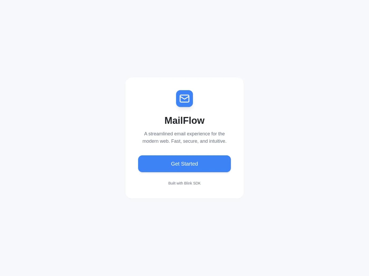 MailFlow Web Client