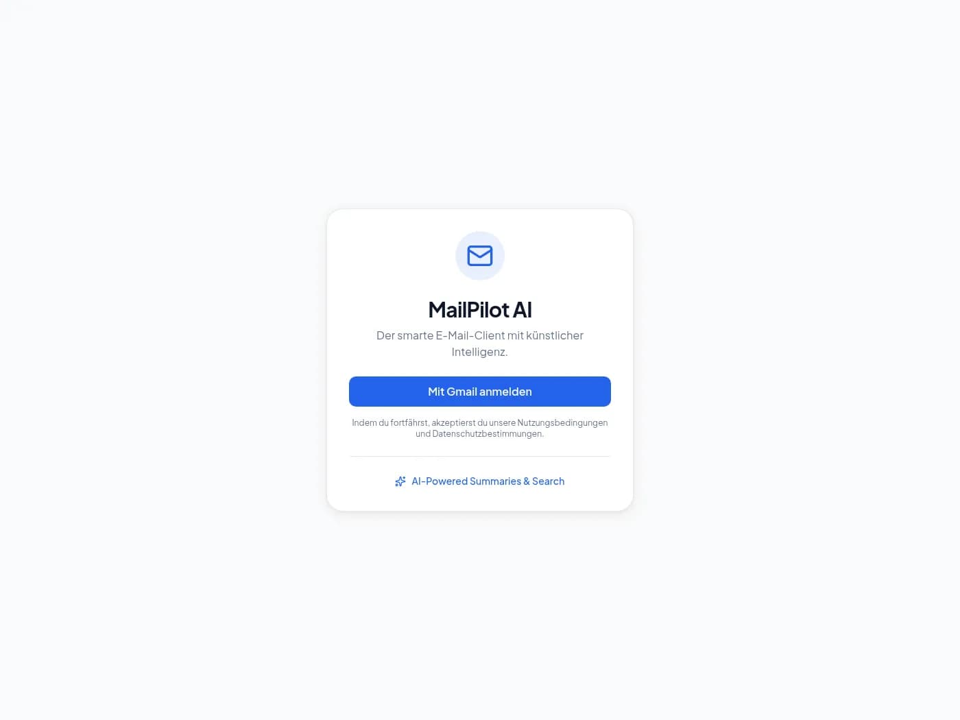 MailPilot AI Web Client
