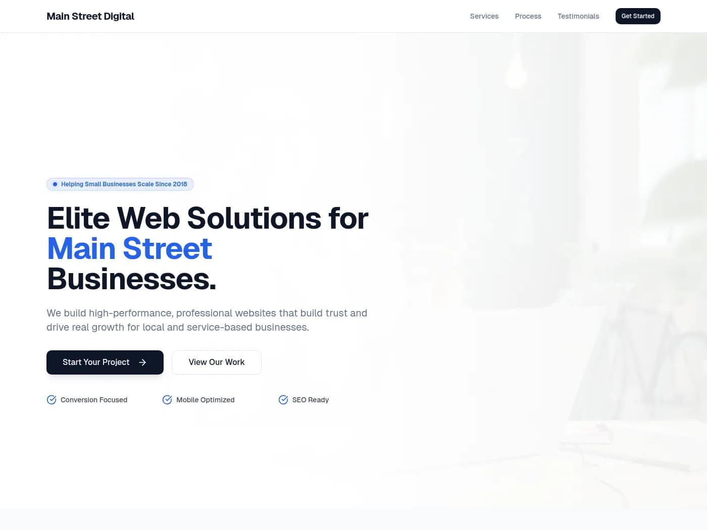 Main Street Digital Site