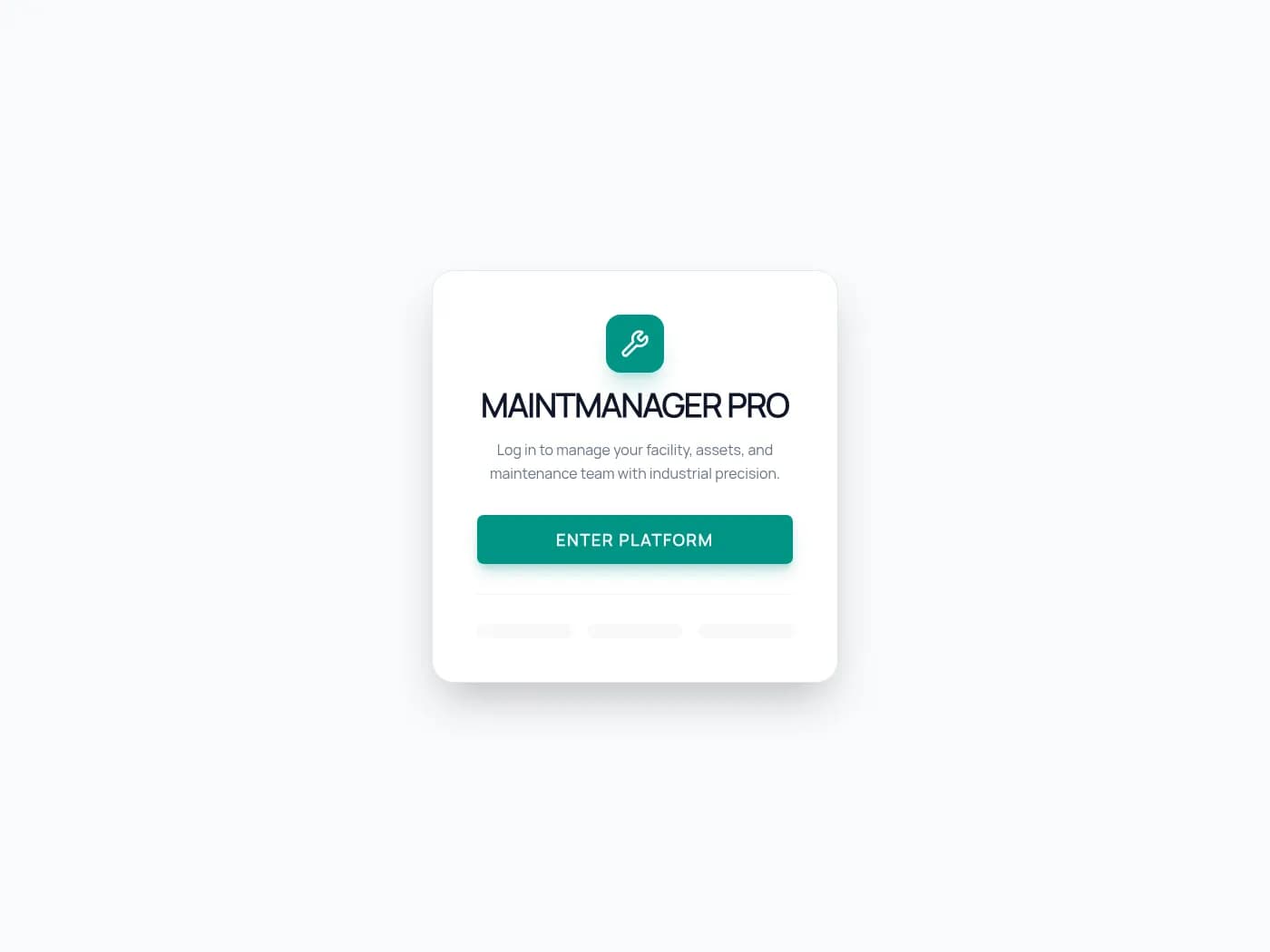 Maintenance Manager Pro