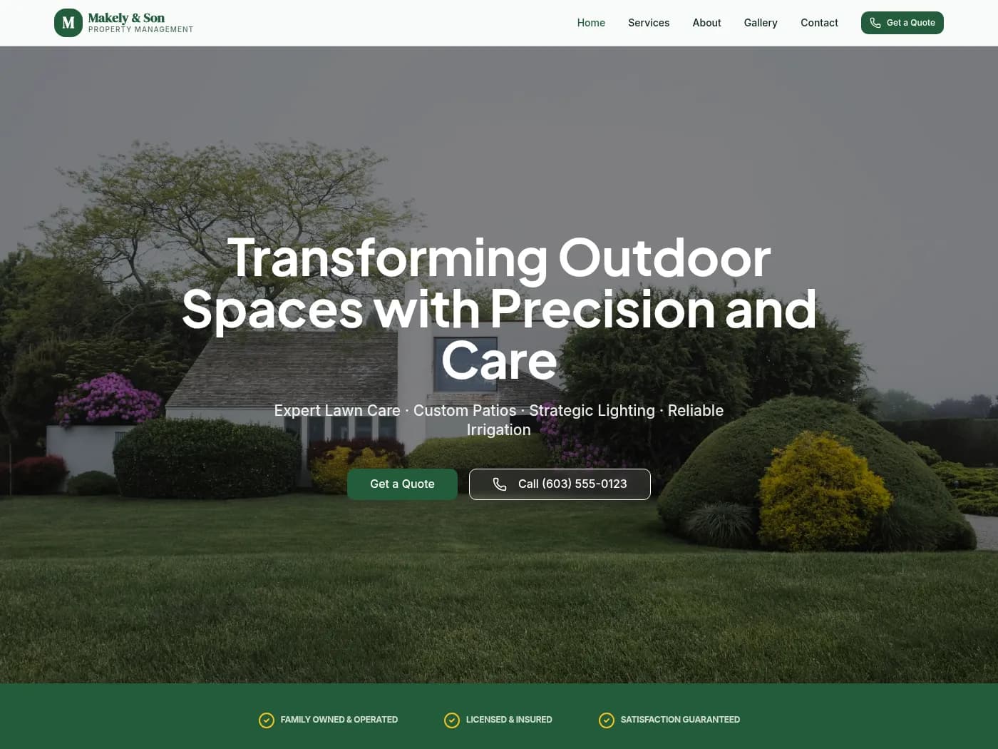 Makely & Son Web Presence