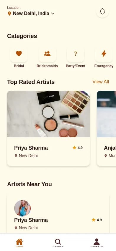 Glam Guru Booking
