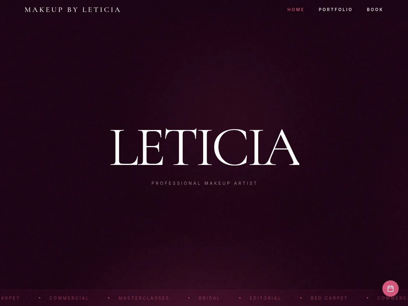 Leticia High-Fashion Makeup Site