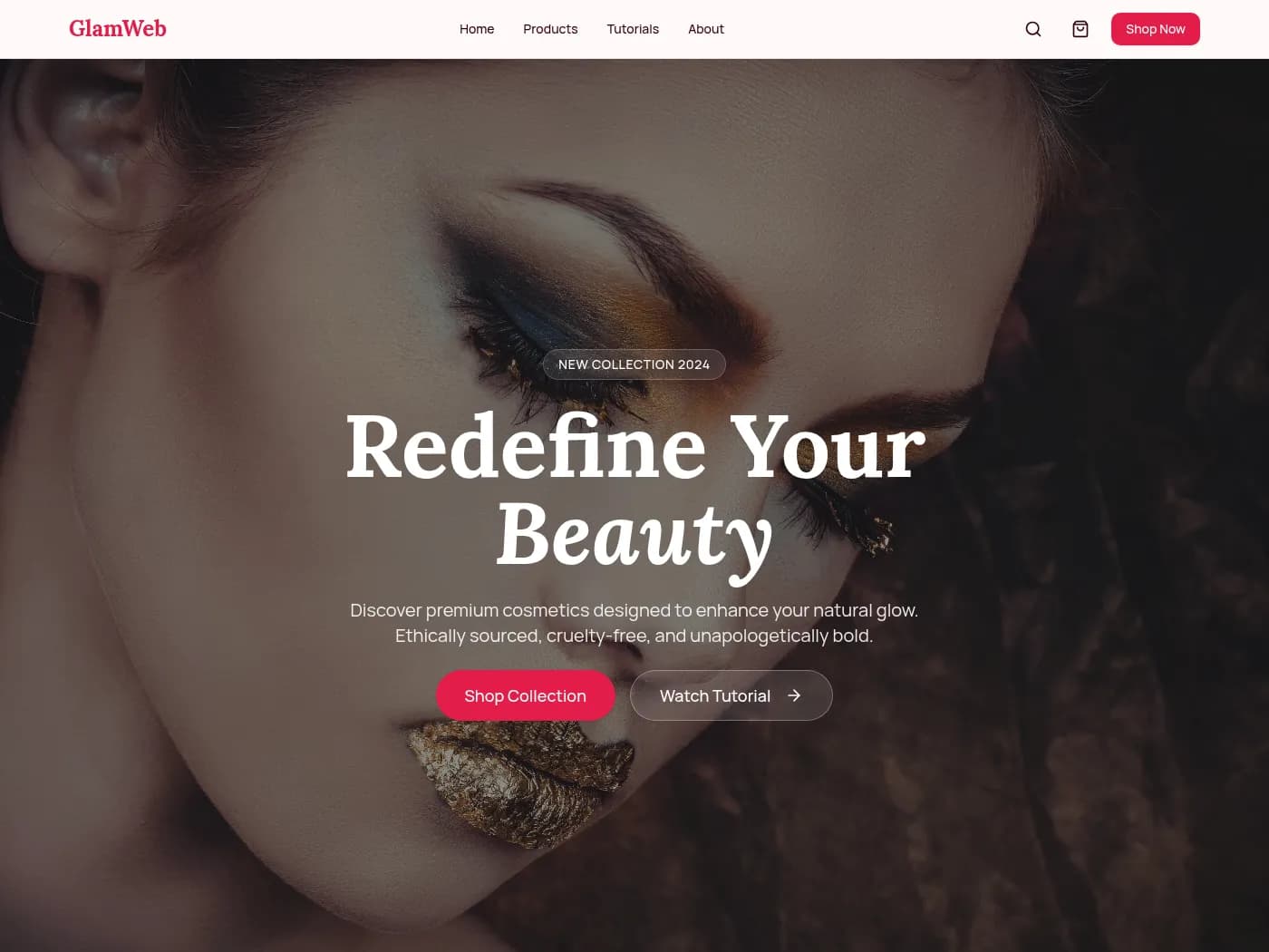 GlamWeb Beauty Portal