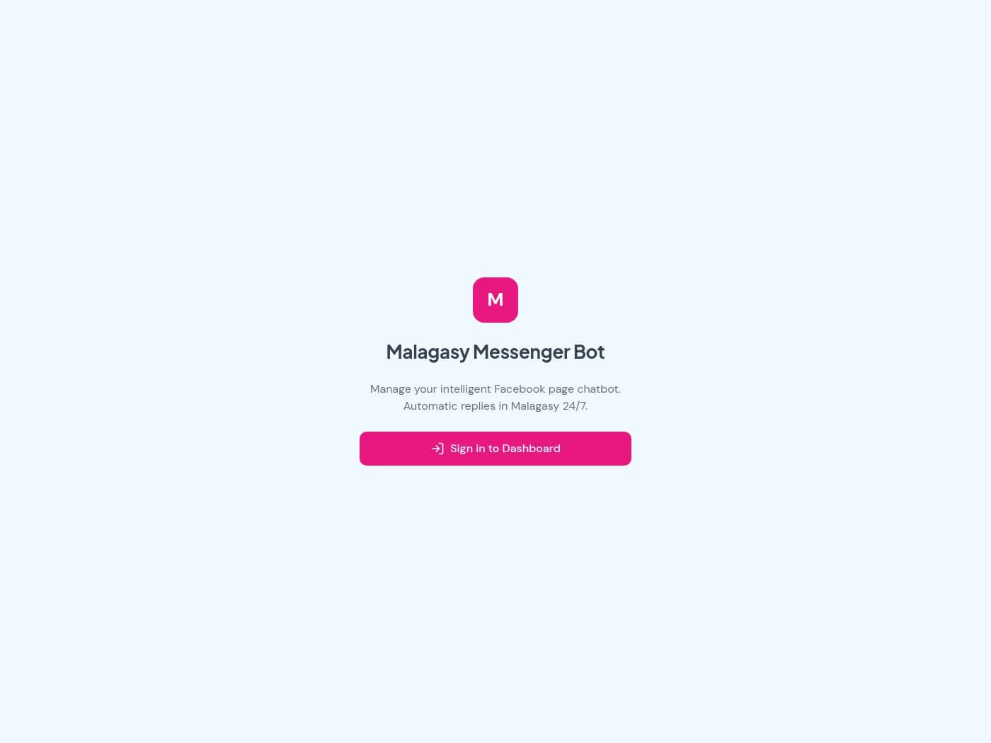 Malagasy Messenger Bot