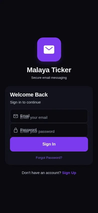 Malaya Ticker Messenger