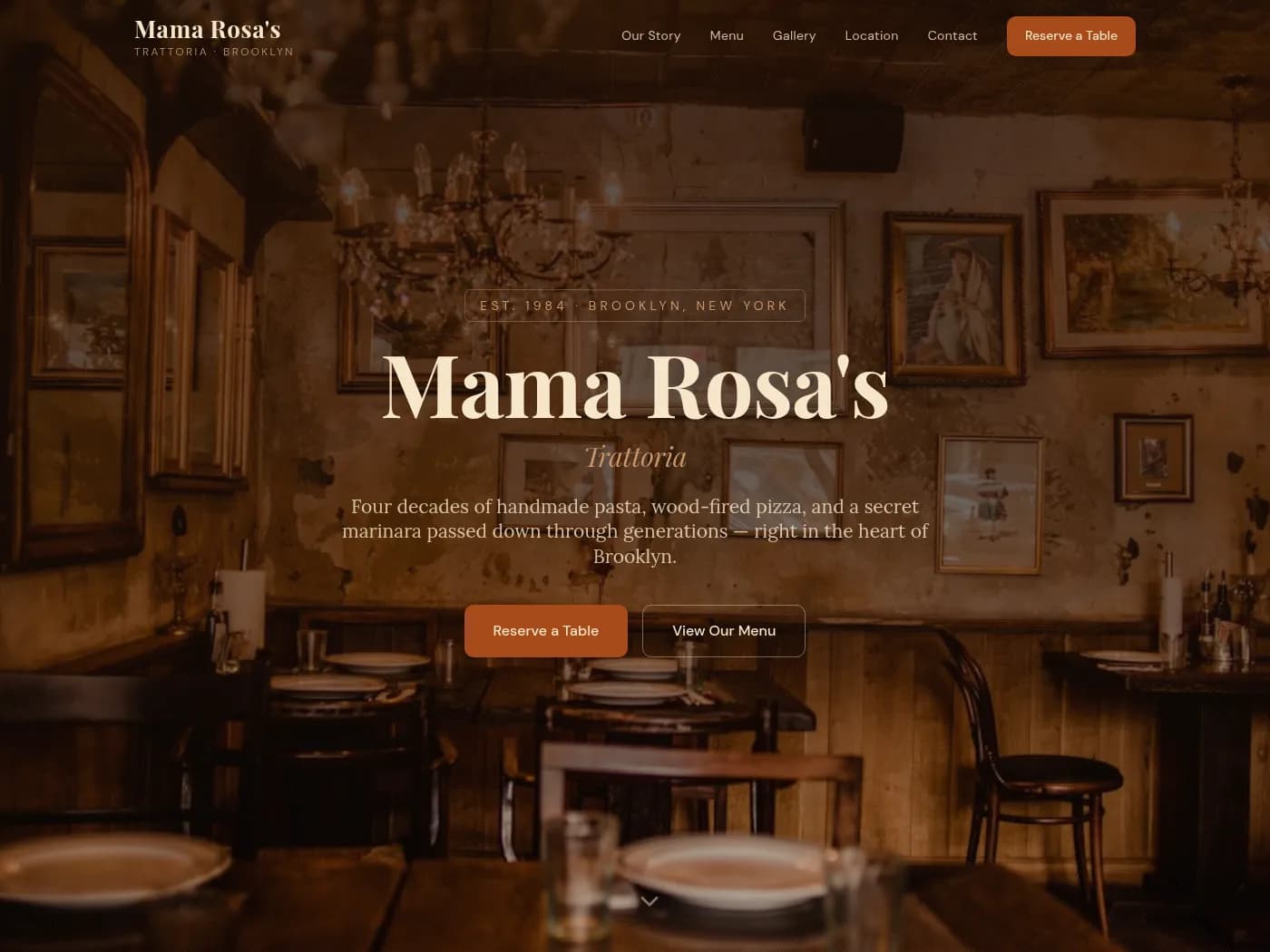 Mama Rosa's Landing
