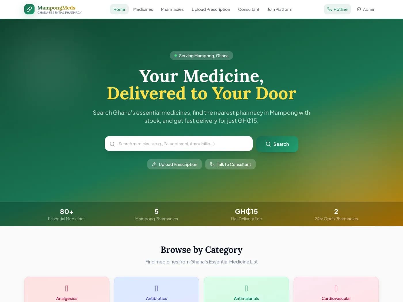 Mampong Meds Hub