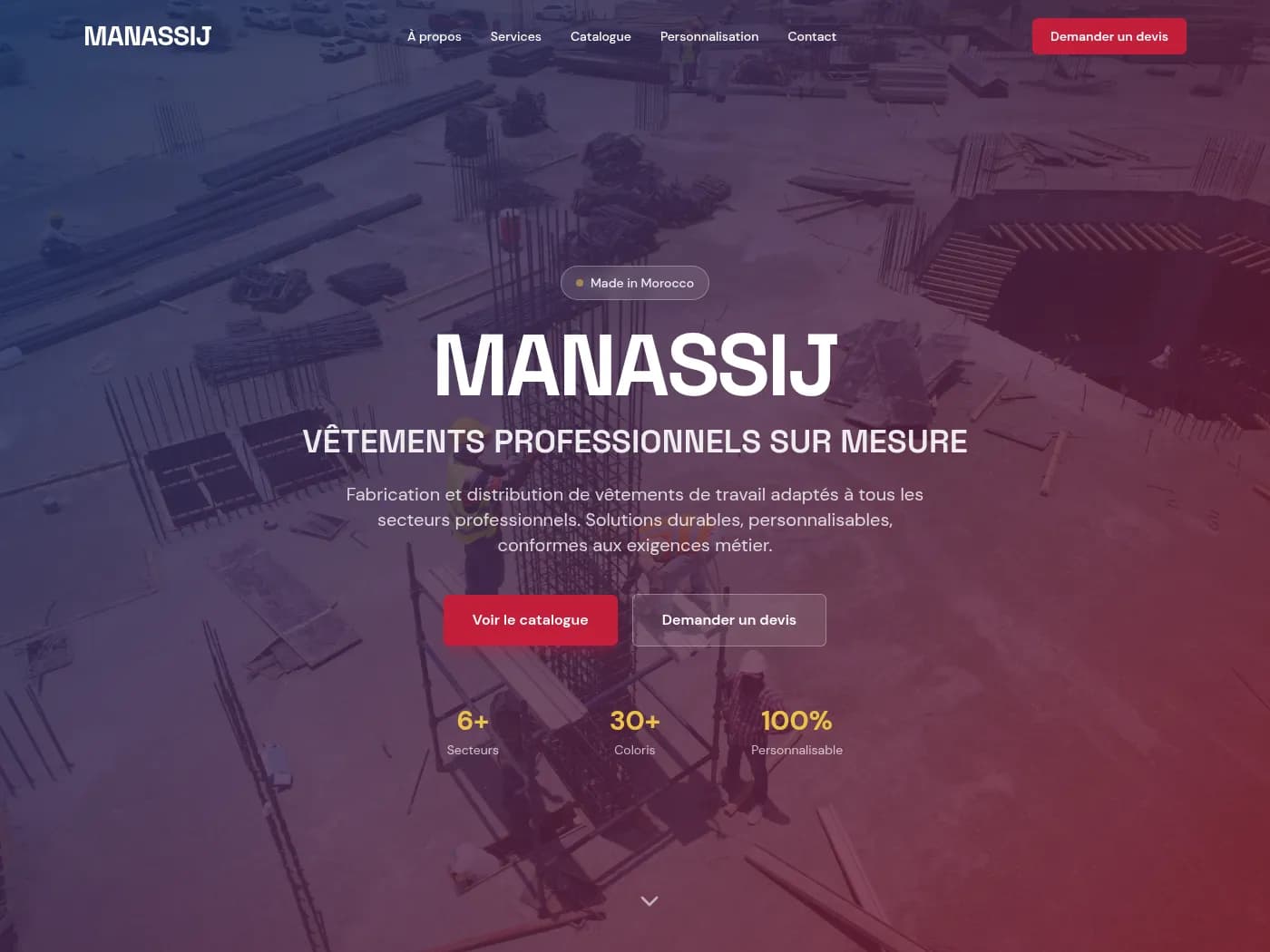MANASSIJ Pro Wear Landing