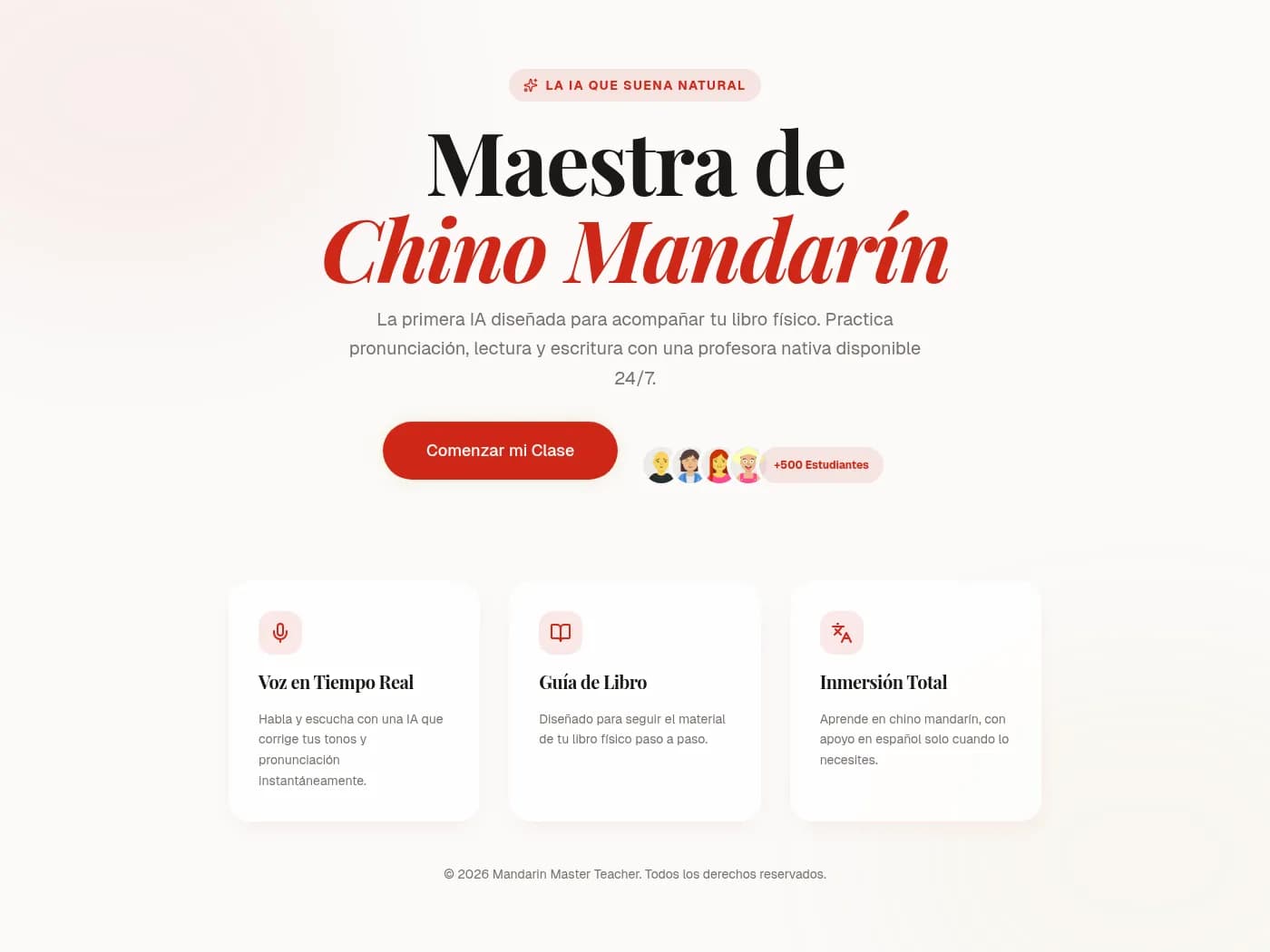 Mandarin Master Teacher
