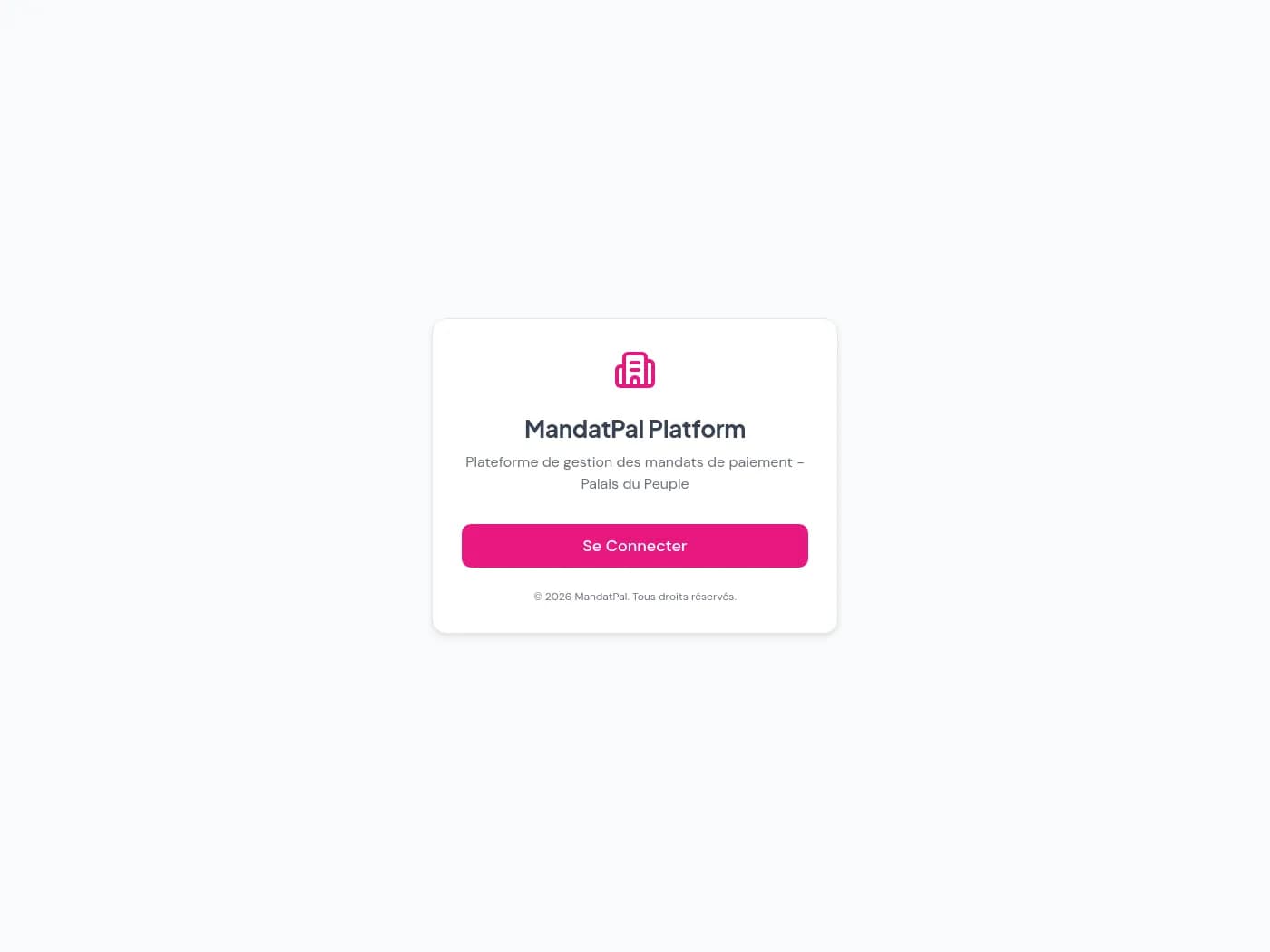 MandatPal Platform