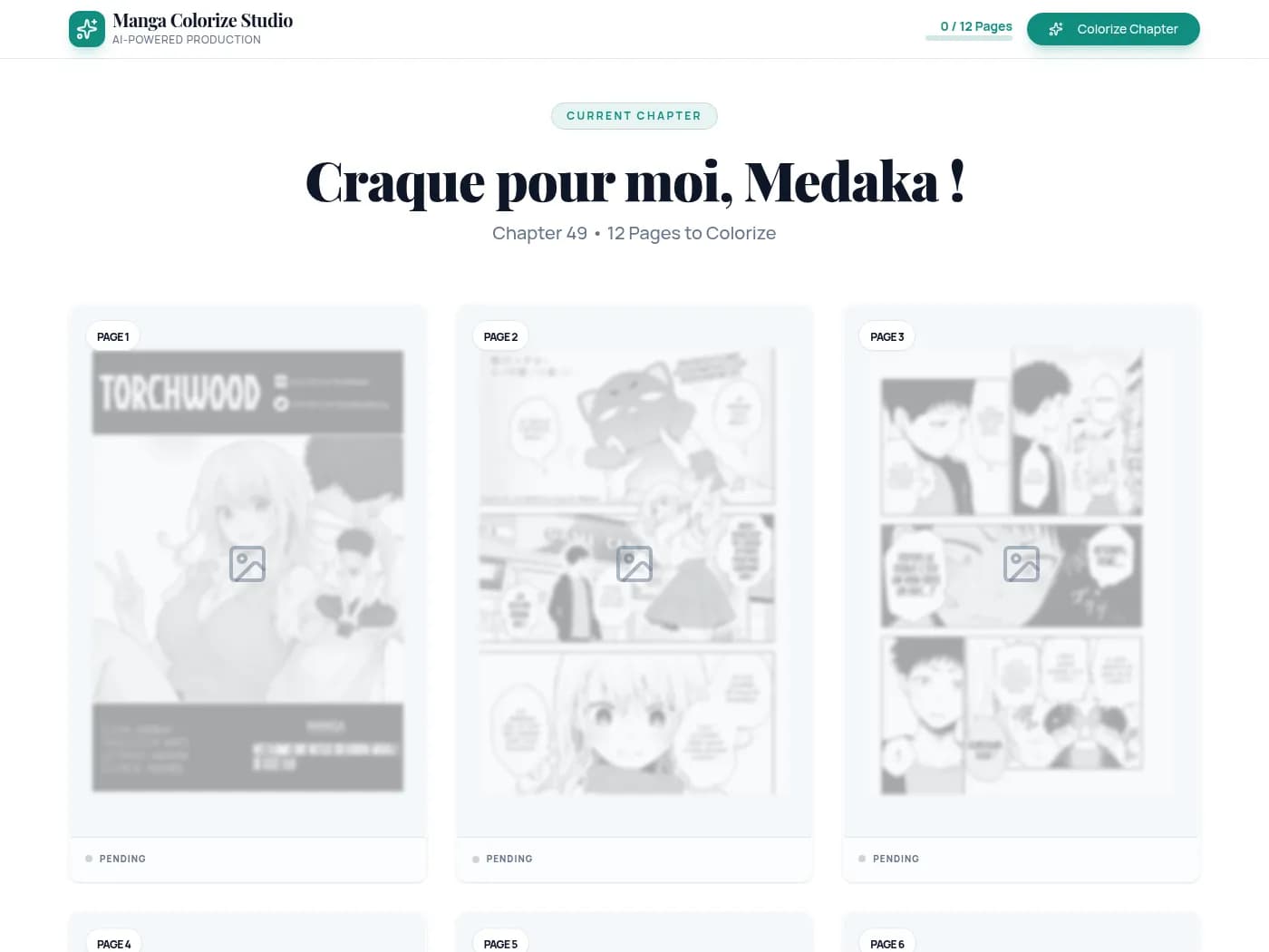 Manga Colorize Studio