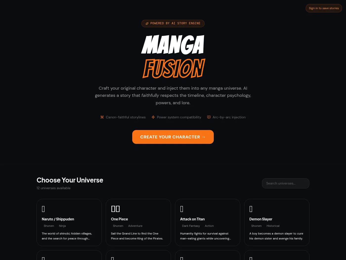 Manga Fusion Simulator