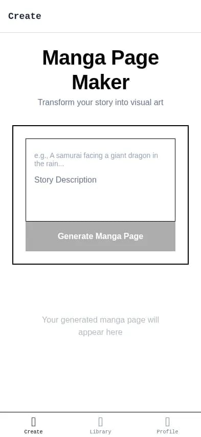 Manga Page Maker