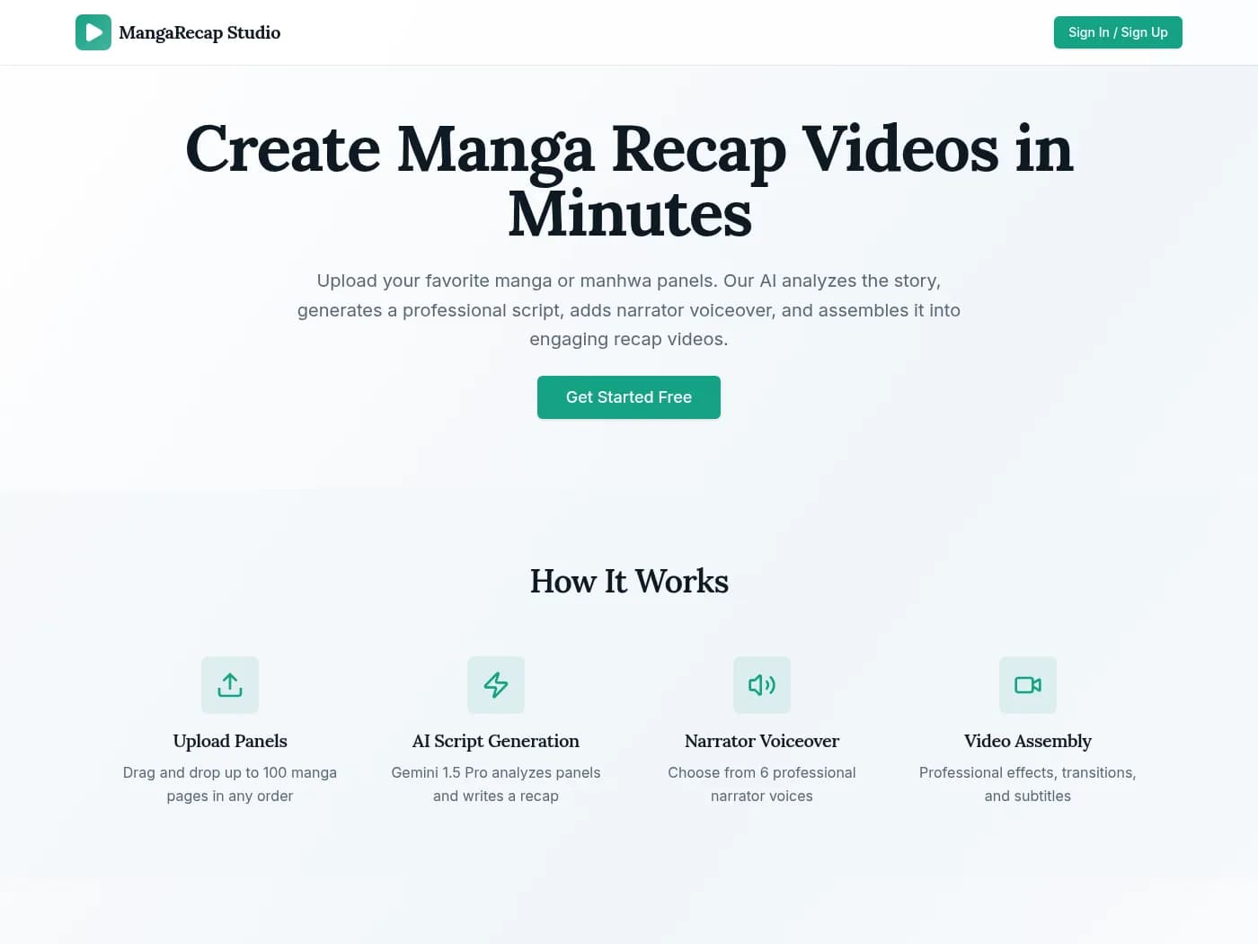 MangaRecap Studio