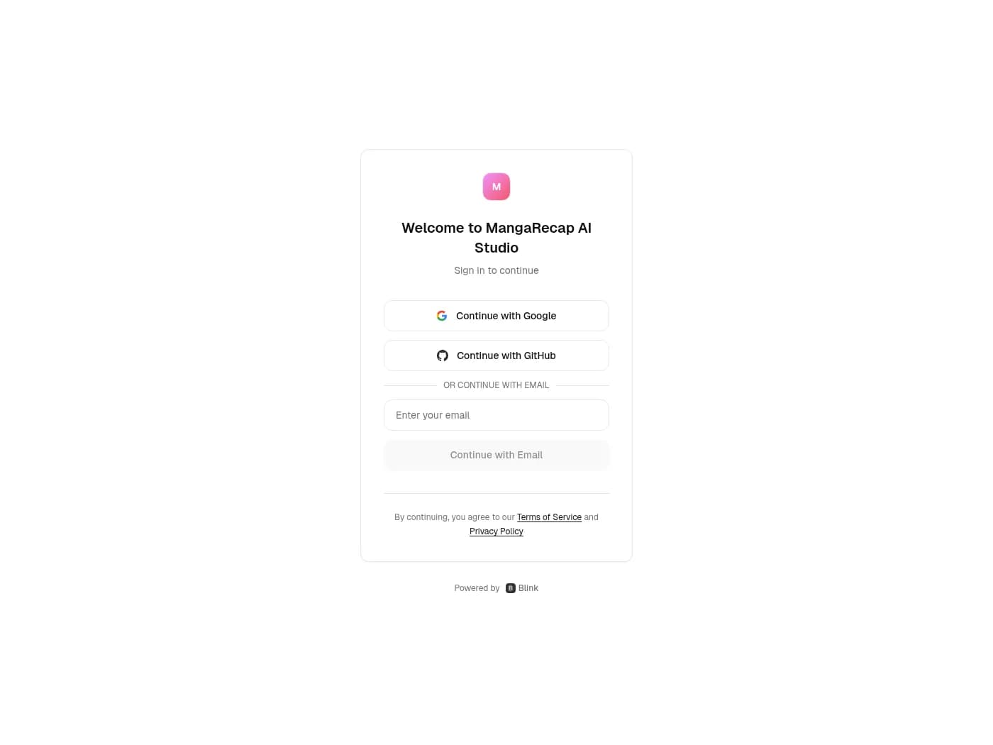 MangaRecap AI Studio