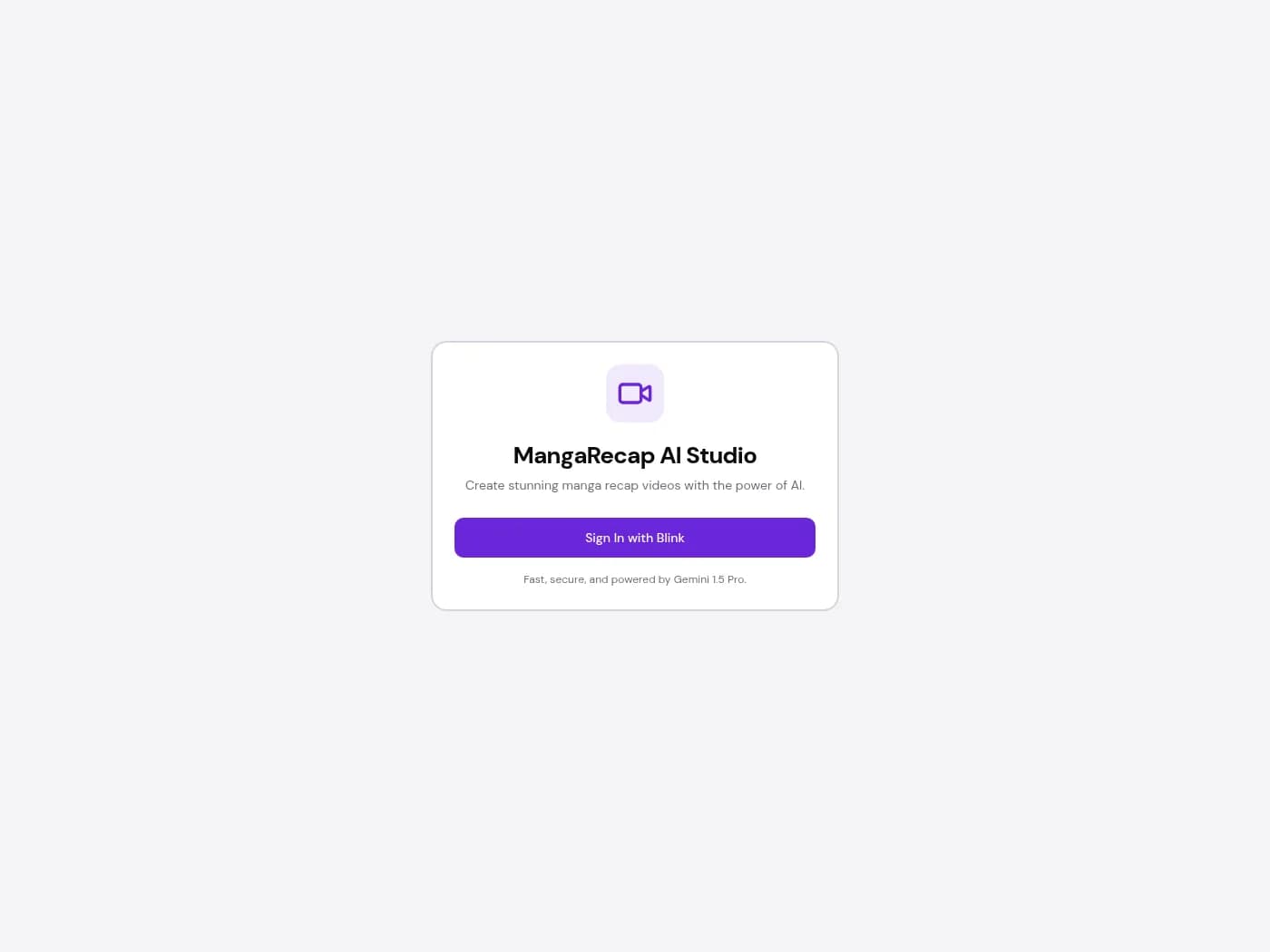 MangaRecap AI Studio