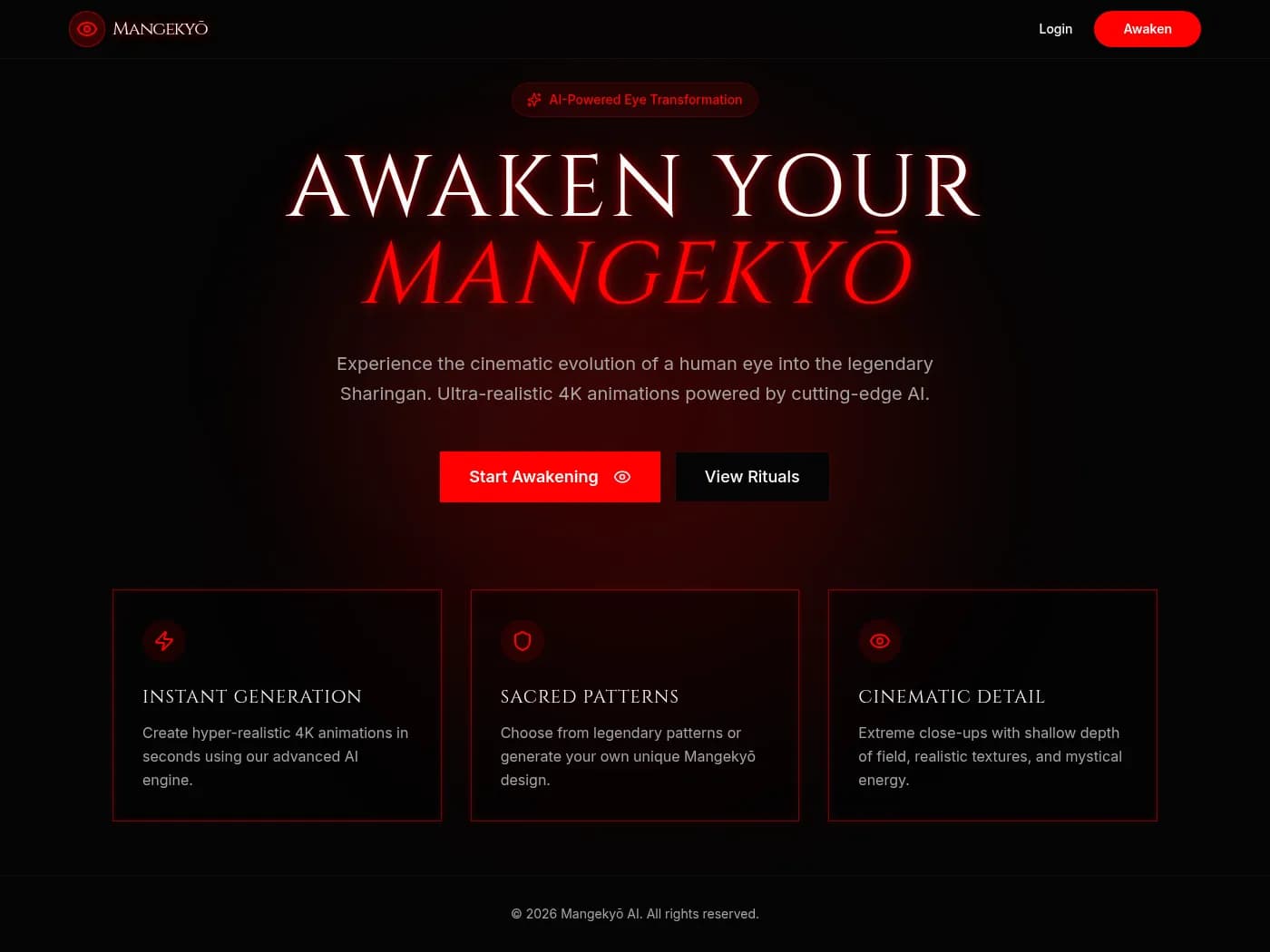 Mangekyō Eye Awakening