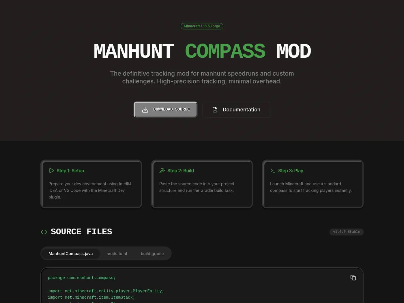Manhunt Compass Mod