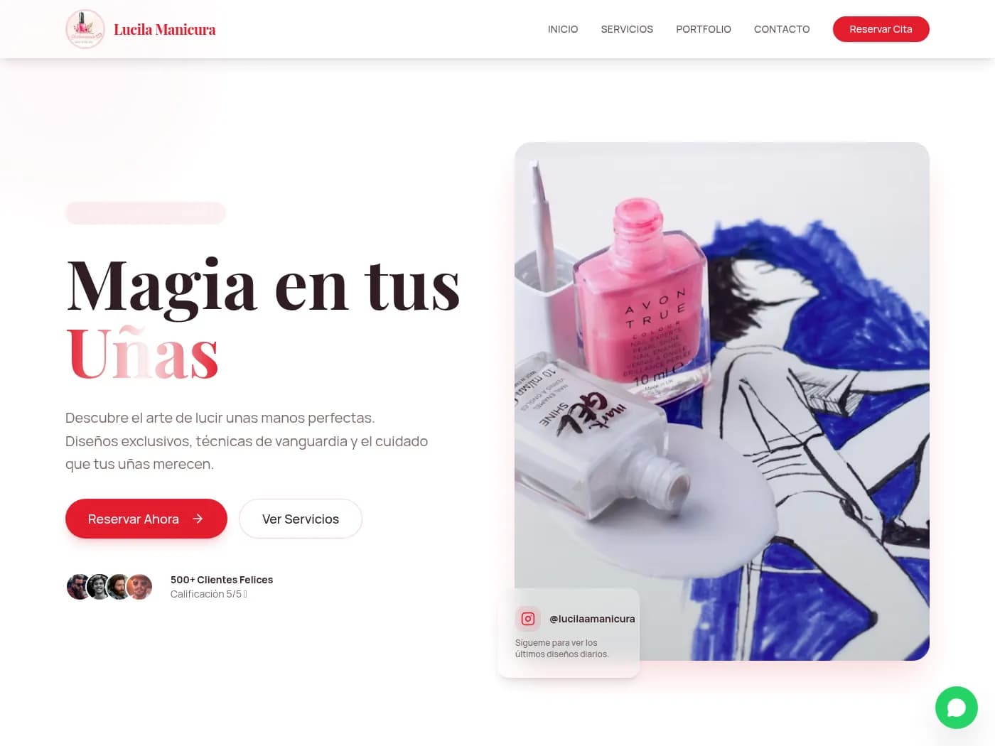 Manicure Web Portal