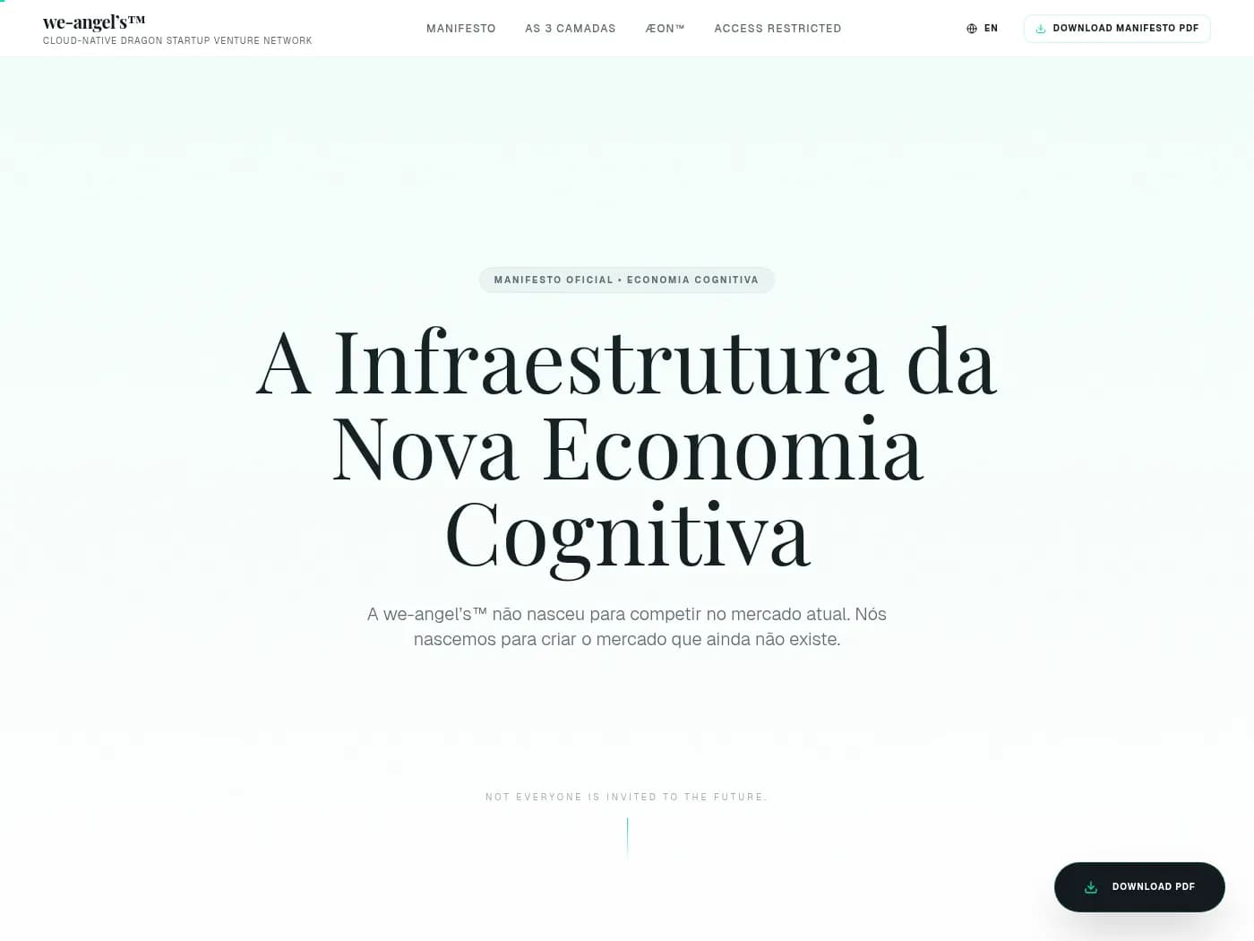 we-angel’s Manifesto Page