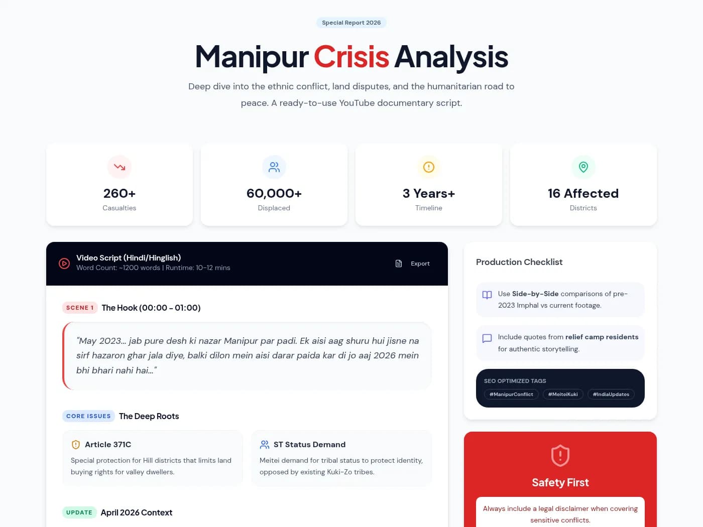 Manipur Narcotics Update