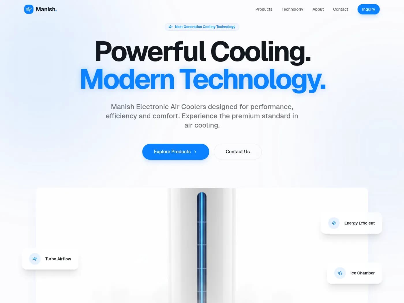 Manish Premium Cooling Site