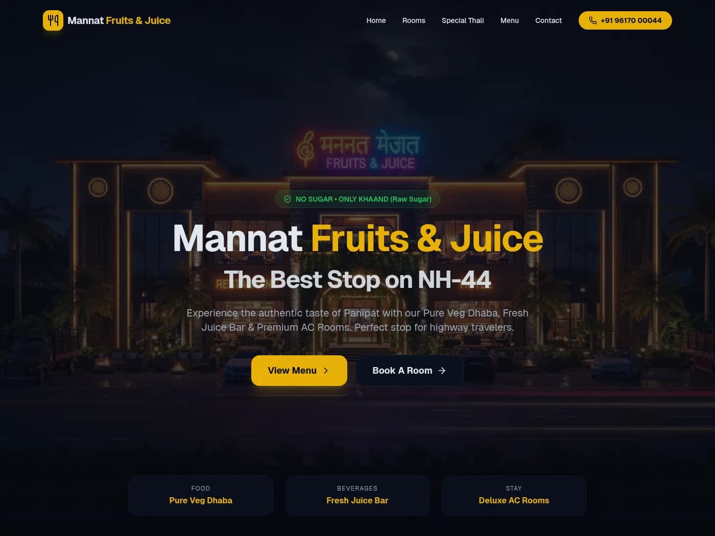 Mannat Fruits & Juice Site