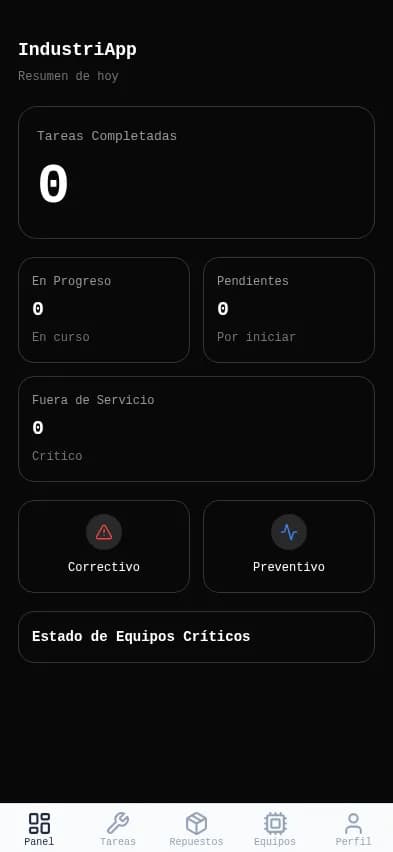 IndustriApp Mantenimiento