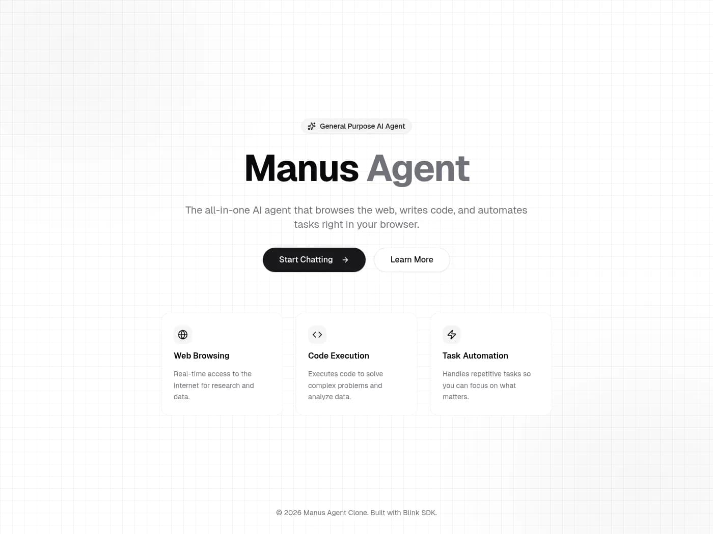 Manus Agent Clone