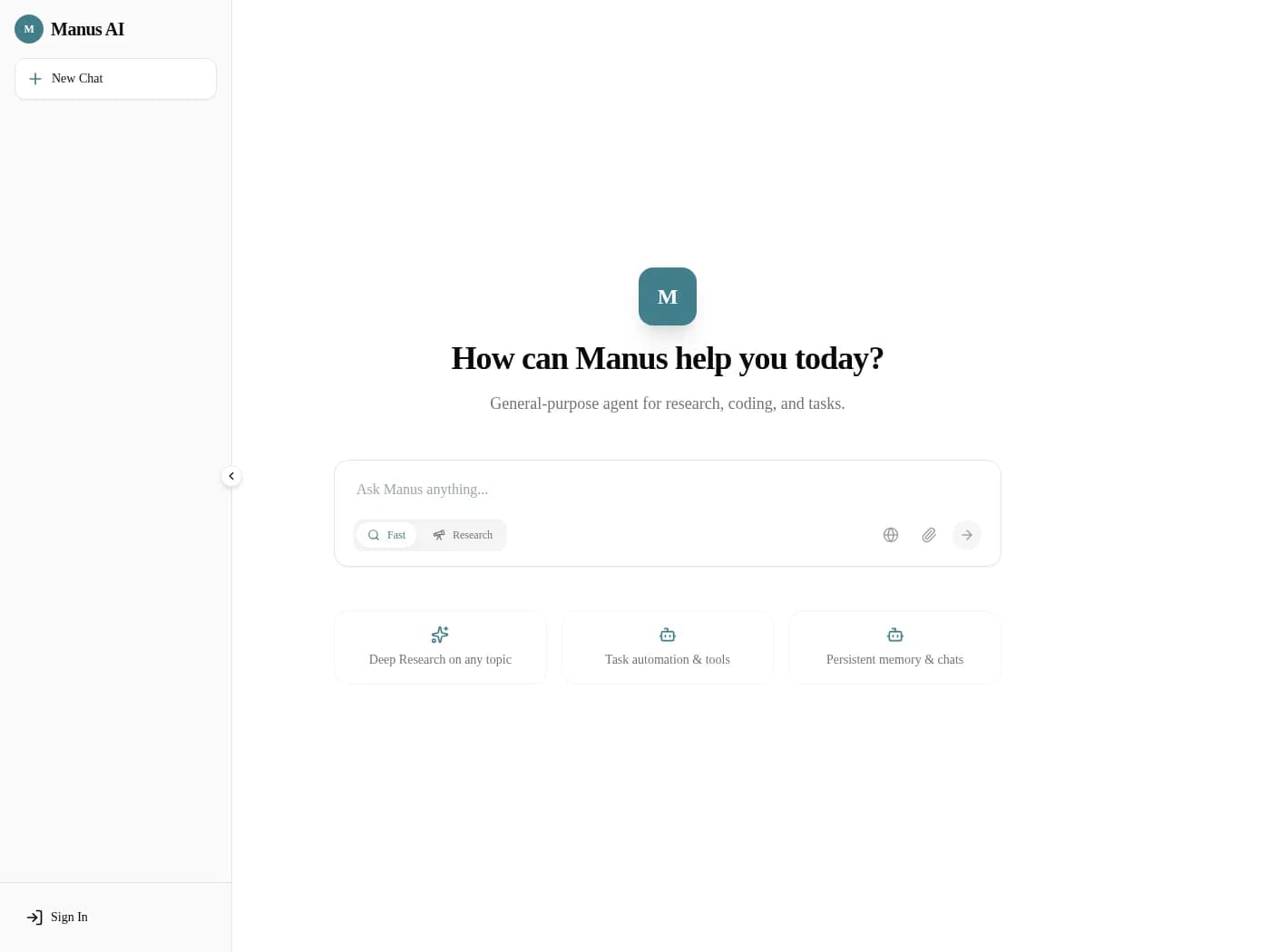 Manus AI Clone
