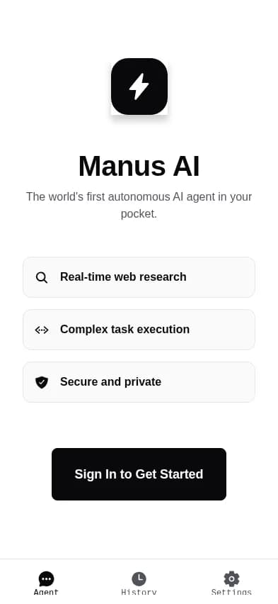 Manus AI Mobile