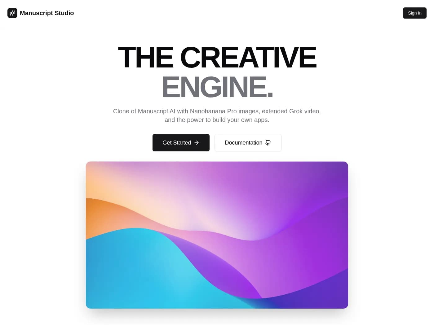 Manuscript Studio Pro