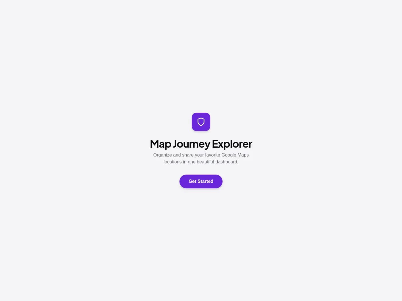 Map Journey Explorer
