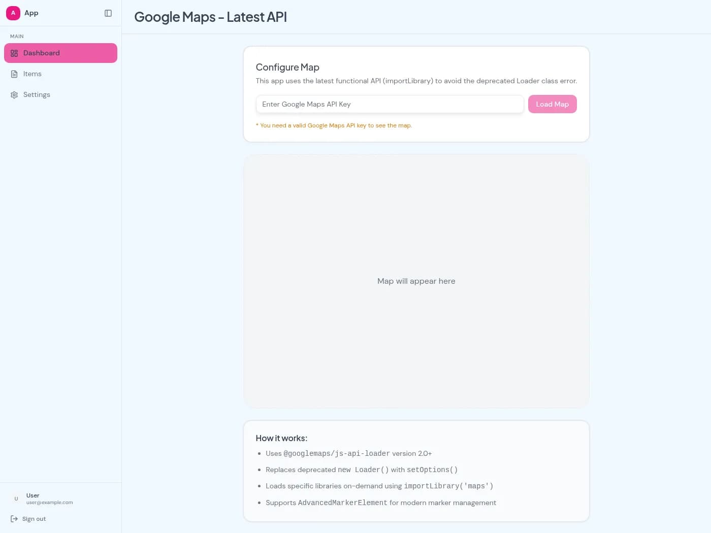 Map Loader Fix App
