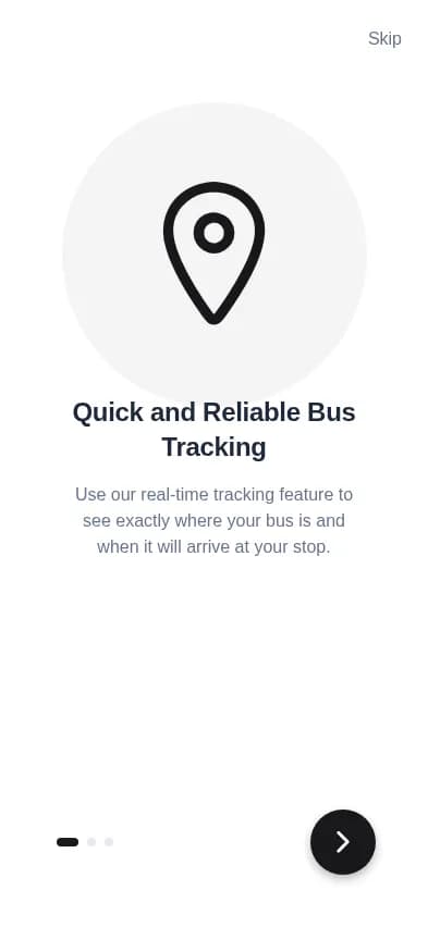 Mapbox Mobile UI Clone