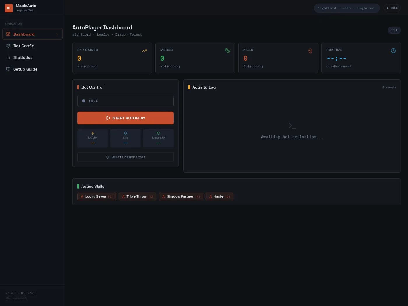 Maple Legends AutoPlayer