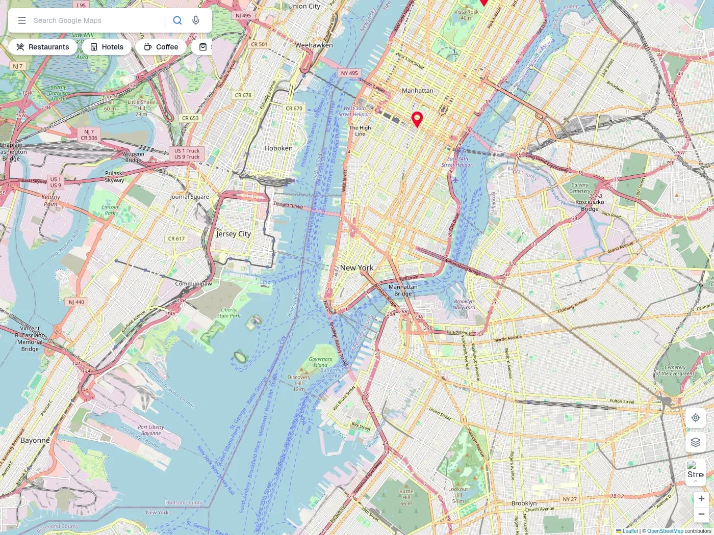 MapMaster Web Clone