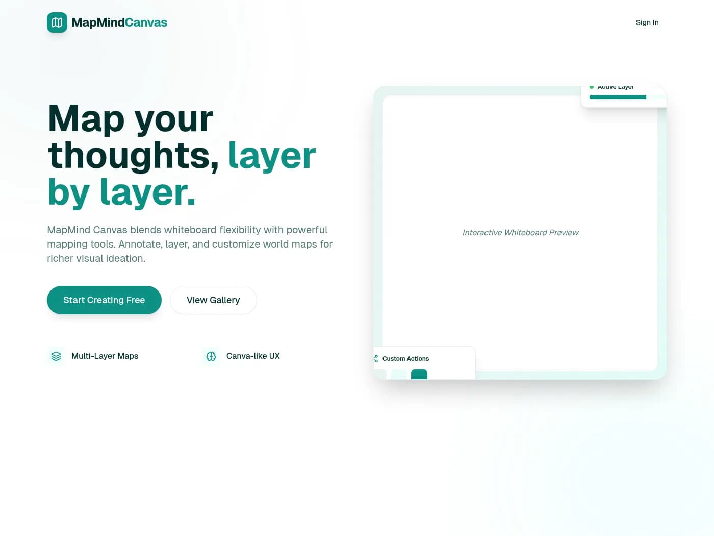 MapMind Canvas