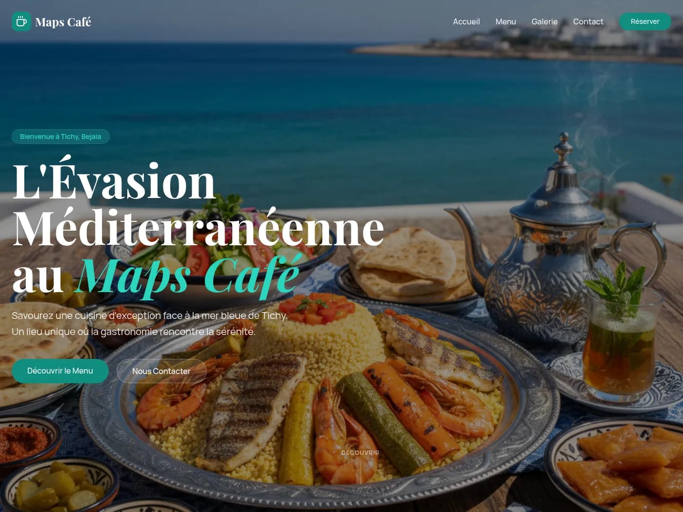 Maps Café Website