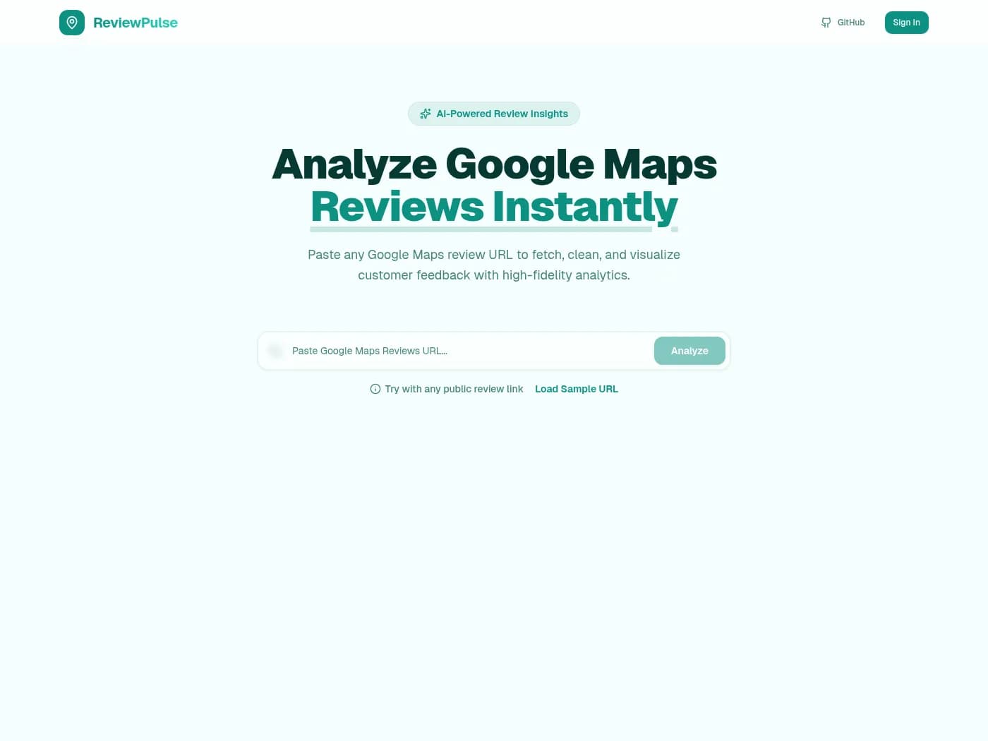 Google Maps Review Viewer