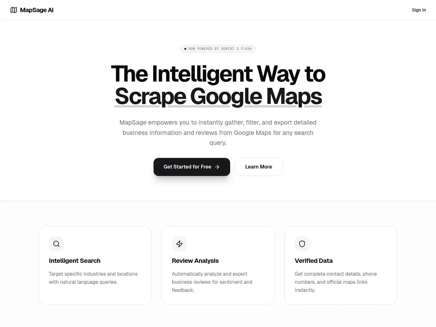 MapSage AI Agent